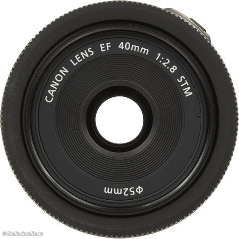 Canon 40mm f/2.8 STM Review