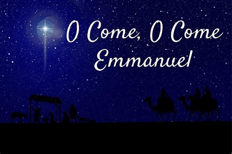 Oh Come Oh Come Emmanuel By Jeff Slade Cello Solo Trio Vocal Solo