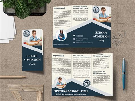 Mohd Mudassir On Linkedin Trifold Brochure For School
