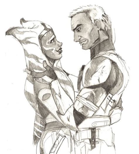 Rexsoka Rex And Ahsoka Captain And Commander Star Wars Art Star