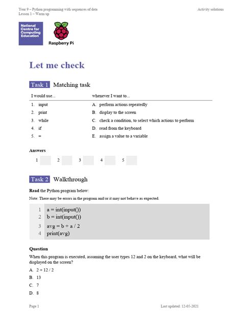 a0 worksheet let me check pdf python programming language