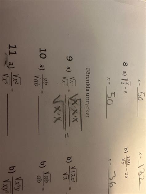Kvadratrot MatematikÅrskurs 9 Pluggakuten