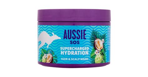 Aussie SOS Supercharged Repair Hair Mask Маска за коса за жени 500 ml ...