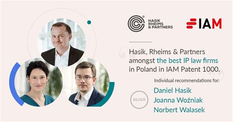 Daniel Hasik On Linkedin To Be Among The Best Patent Litigation Lawyers In Poland Is A Big