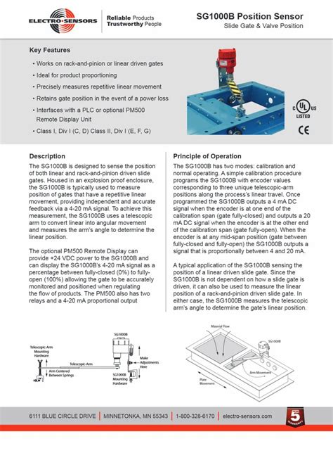 Cast Aluminum Linear Position Sensor For Industrial At ₹ 135000 Piece In New Delhi