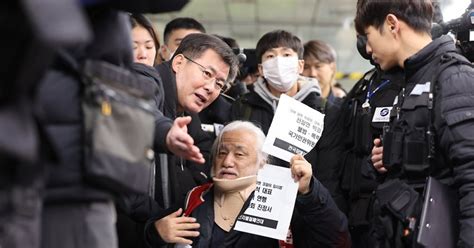전장연 대표 “체포 과정 불법적” 인권위 진정…경찰 “미란다 원칙 고지” 반박
