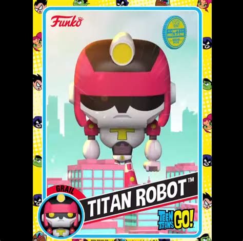 Teen Titans NFT Collectibles By Funko Pop NFT Calendar