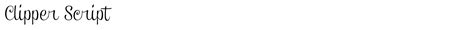 Clipper Script Font Webfont And Desktop Myfonts