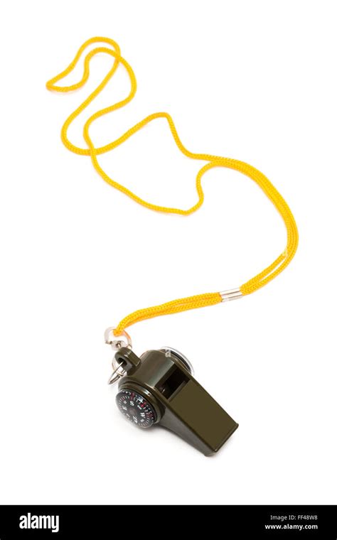 Plastic Whistle Compass Cut Out Stock Images And Pictures Alamy