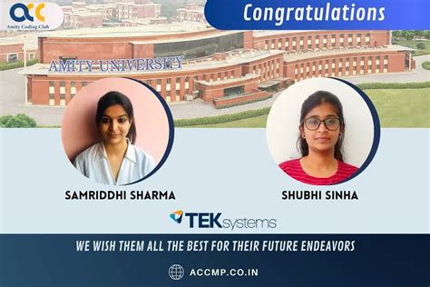 Congratulations To Our Core Team Amity Coding Club