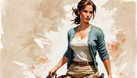 Vintage Lara Croft At Age 38 Stable Diffusion Online