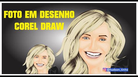 Transformar Foto Em Desenho Caricatura Logomarca Corel Draw YouTube