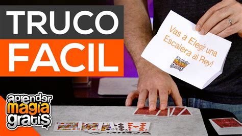 Truco De Magia Con Cartas F Cil Y Predicci N Imposible Aprender Magia