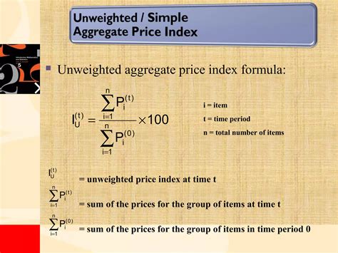 Types Of Index Numbers Ppt