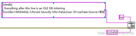Labview如何建立与远程ms Sql数据库的连接labview Mssql 数据库 Csdn博客
