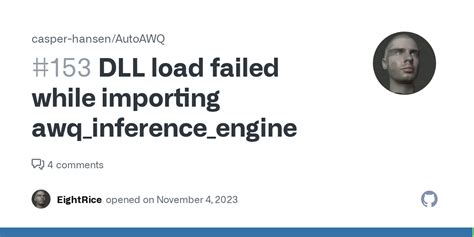 Dll Load Failed While Importing Awqinferenceengine · Issue 153