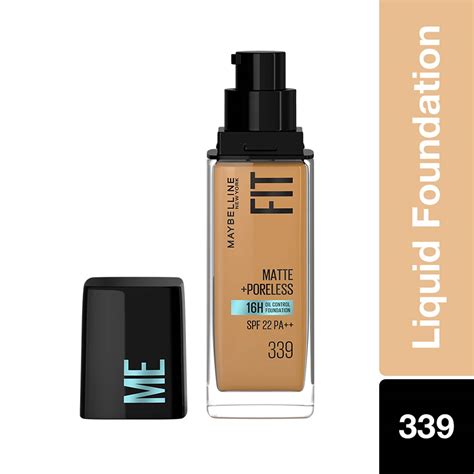 Maybelline New York Fit Me Matte Poreless Liquid Foundation Spf 22