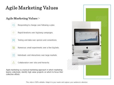 Scrum For Marketing Agile Marketing Values Ppt Powerpoint Presentation