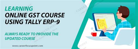 CAREER FOCUS POINT Best Online GST Course Institute In Delhi Career Focus Point