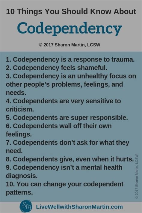 What Is Codependency Live Well With Sharon Martin