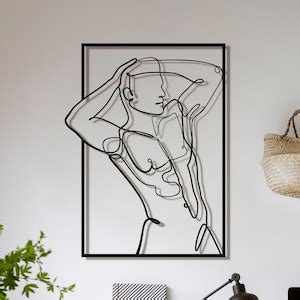 Naked Sexy Man Line Art Svg Laser Cut Files Svg Files For Cricut Dxf For Cnc Router Plasma Laser