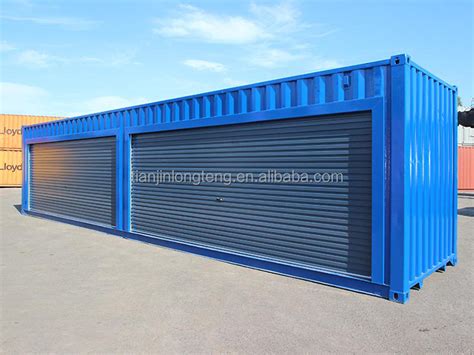 40ft Container With Roller Shutter Sides Door Opening 20ft And 40 Feet