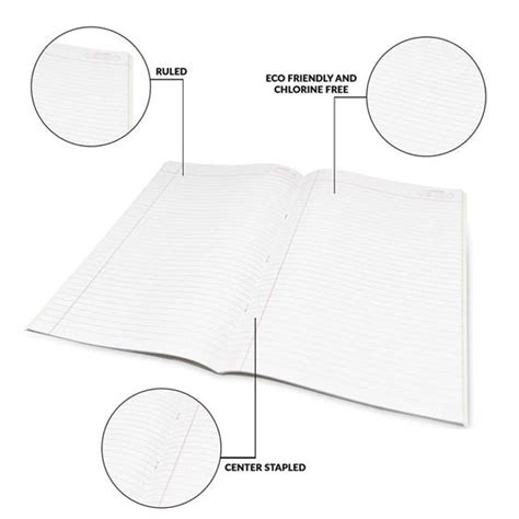 Ruled Note Book 2 Quire Long Size