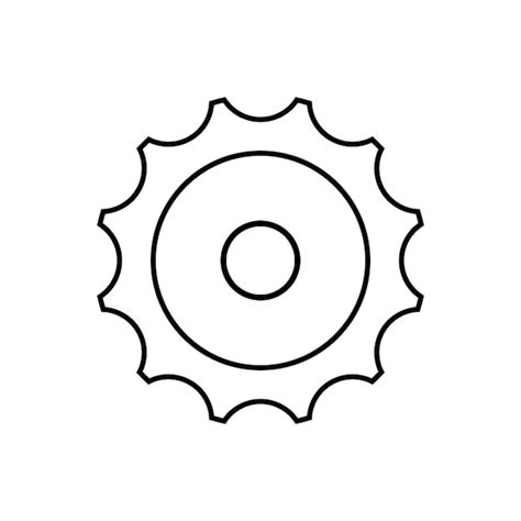 Création De Logo Dillustration Vectorielle Dicône Dengrenage