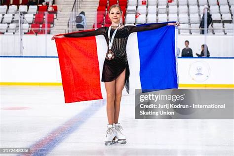 Bronze Medal Winner Stefania Gladki Of France Poses With Medal During News Photo Getty Images