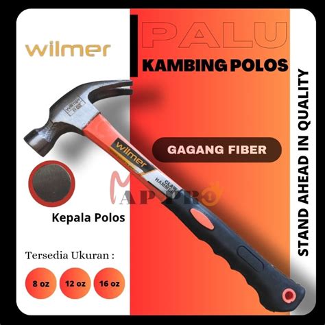Jual Palu Kambing Fiber Palu Kambing Gagang Fiber Claw Hammer Martil Tukang Shopee Indonesia