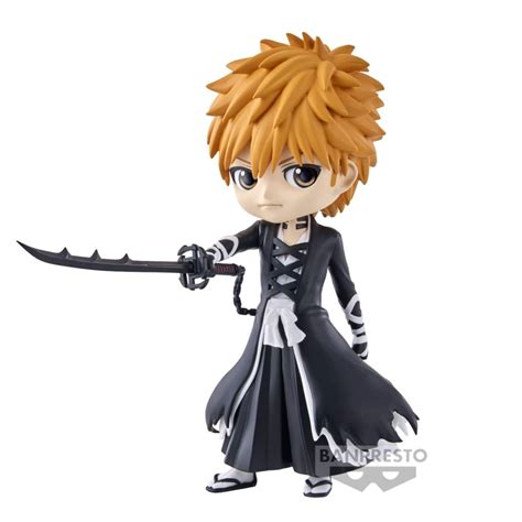 Q Posket Ichigo Kurosaki Vol Figure Bleach Bleach Thousand Year Blood War Figure Banpresto