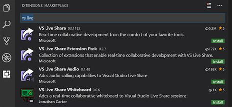 Collaborative Programming Using The Live Share Feature In
