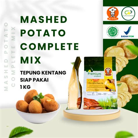 Jual Randb Instant Mashed Potato Powder 1kg Tepung Kentang Asli Instan