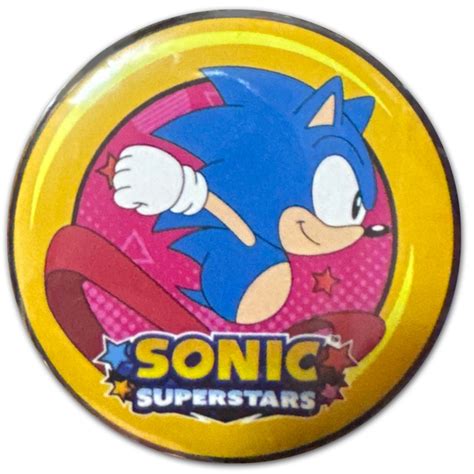 For All Your Gaming Needs Sonic Superstars Pin Badge
