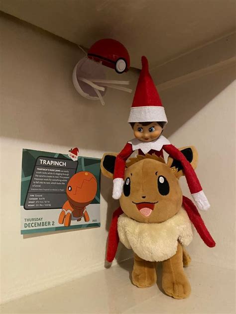 Eevee The Elf On The Shelf Awesome Elf On The Shelf Ideas Elf Elf Fun