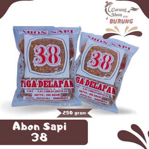 Jual Abon 38 Cap Burung 250 Gr Shopee Indonesia