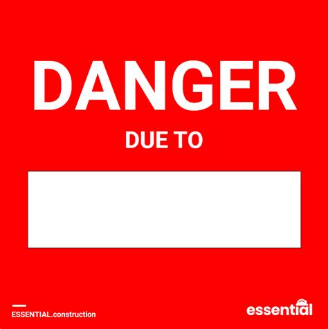 Construction Signage Danger Due To Construction Files
