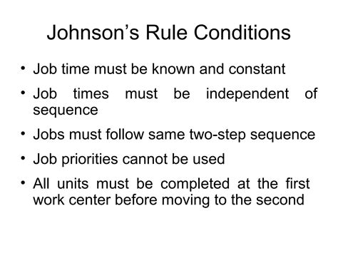 Sequencing Problems In Operations Research PPT Technology Computing