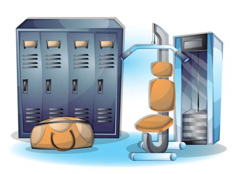 矢量健身器材图片 矢量健身器材卡通插图素材 高清图片 摄影照片 寻图免费打包下载