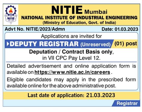 Nitie Mumbai Facultyplus