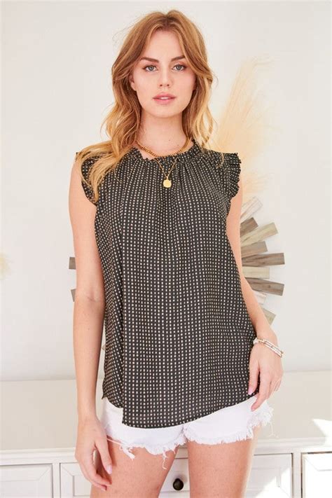 Flutter Cap Sleeve Top ShopperBoard