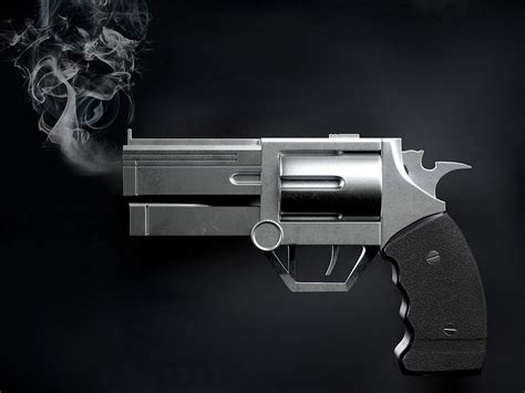 Smoking Hot Revolver Cg Cookie Learn Blender Online Tutorials