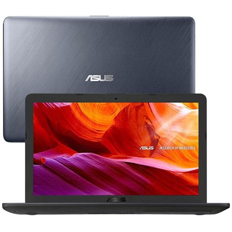 Notebook Asus Intel Core I G Gb Gb Tela Cinza X Ja Ej T Extra