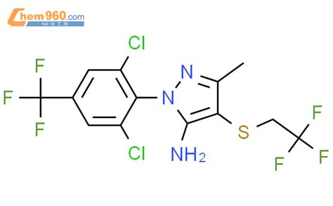 168685 72 1 1 2 6 Dichloro 4 Trifluoromethyl Phenyl 3 Methyl 4 2 2