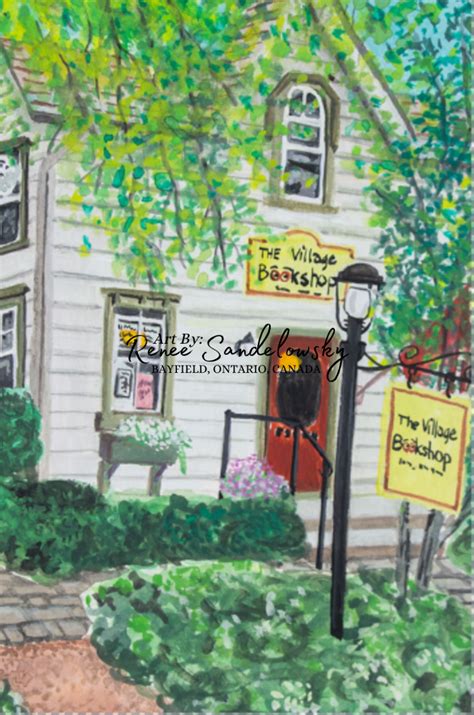 The Village Bookshop Renee Sandelowsky B Creative Prints Frames And Design