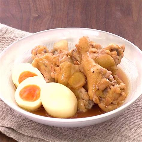 ほろほろやわらか〜♪ 基本の手羽元の酢煮のレシピ動画・作り方 Delish Kitchen