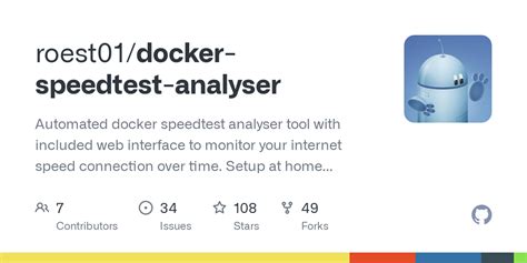 Github Roest01docker Speedtest Analyser Automated Docker Speedtest