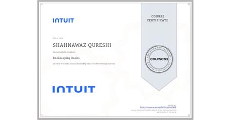 shahnawaz qureshi on linkedin completion certificate for bookkeeping basics