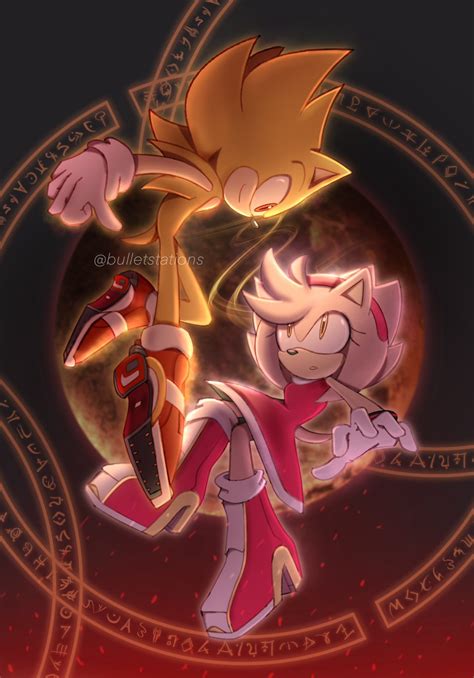 Safebooru Amy Rose Artist Name Boots Bulletstations Dress Gloves