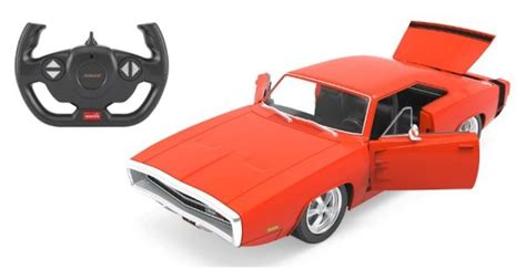 Jouet DODGE Charger R T 1970 Rouge Radiocommandée JAMARA JAM402116